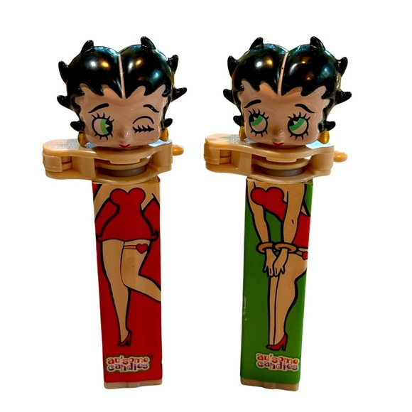 Betty Boop | Kitchen | Vintage Betty Boop Candy Dispenser Set Of 2 ...